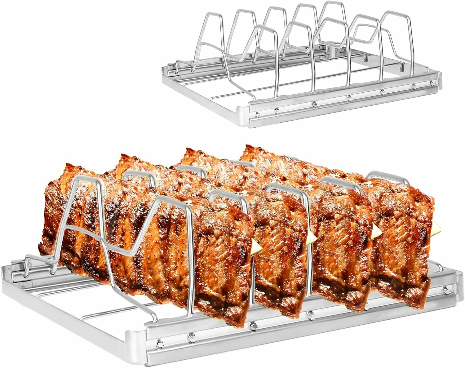 Ребристый стеллаж для копчения