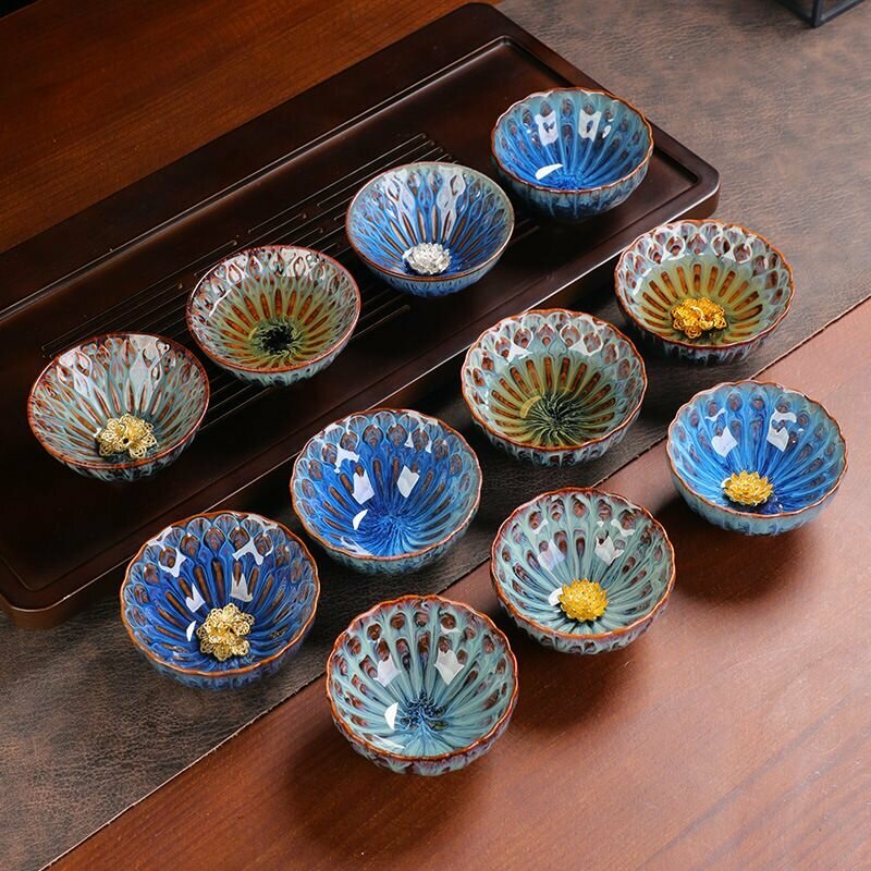 Пиала для чая "Лотос", 100 мл, 1 шт