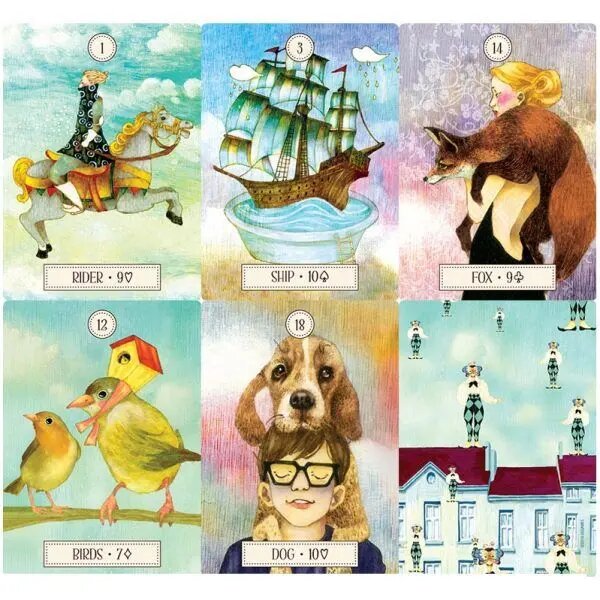 Карты Таро: "Dreaming way Lenormand"