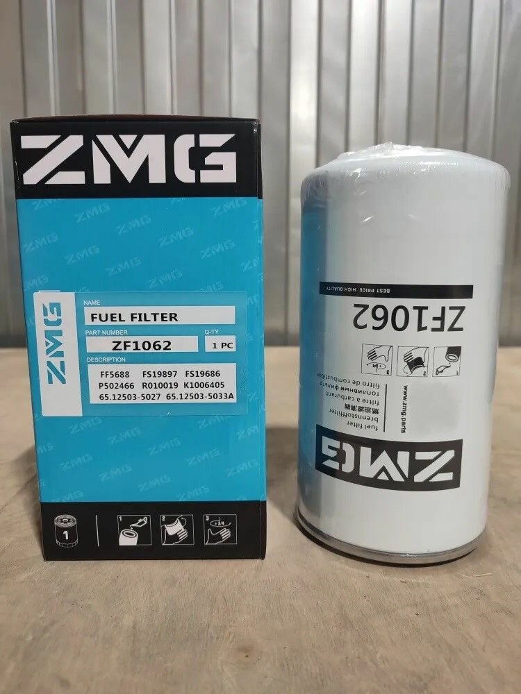 Фильтр топливный ZMG ZF1062 (ST20737; FF5688; P502466; K1006405) Daewoo Case IH New Holland Doosan