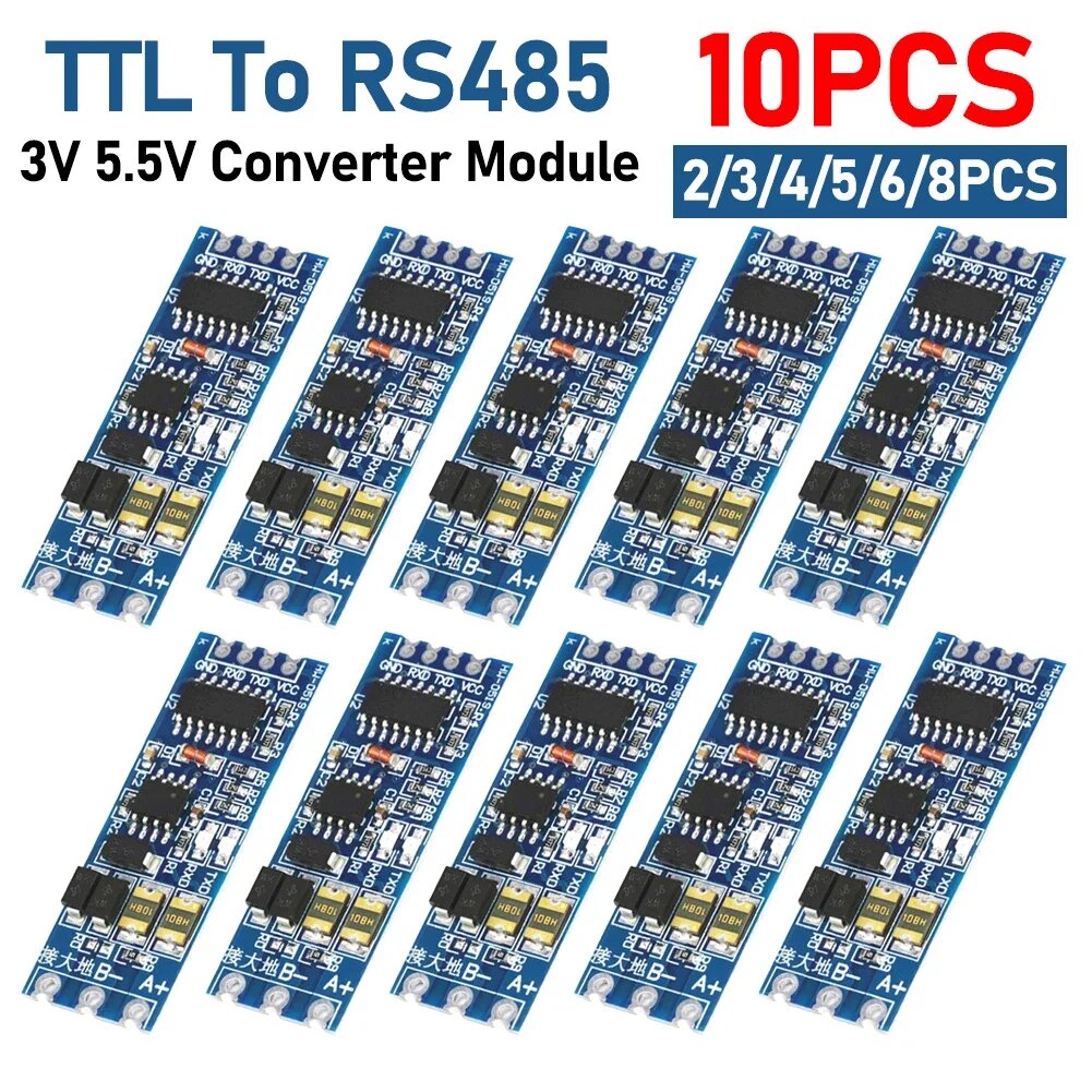 Модуль TTL-RS485 автоматического управления потоком 3.3/5В 20PCS