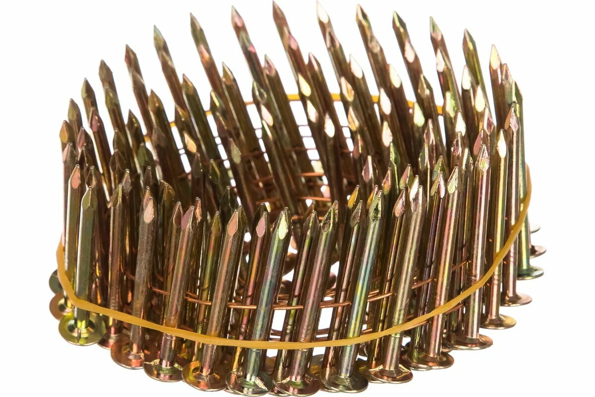 Гвозди барабанные FUBAG для R45, 3.05x38 мм, гладкие, 7200 шт.