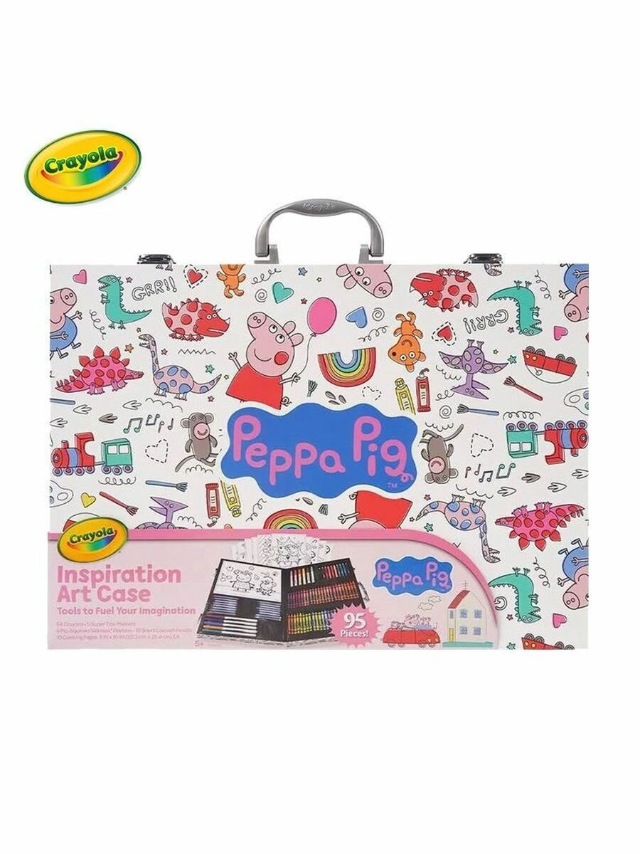 Crayola Набор маркеров, толщина: 3 мм, 95 шт.