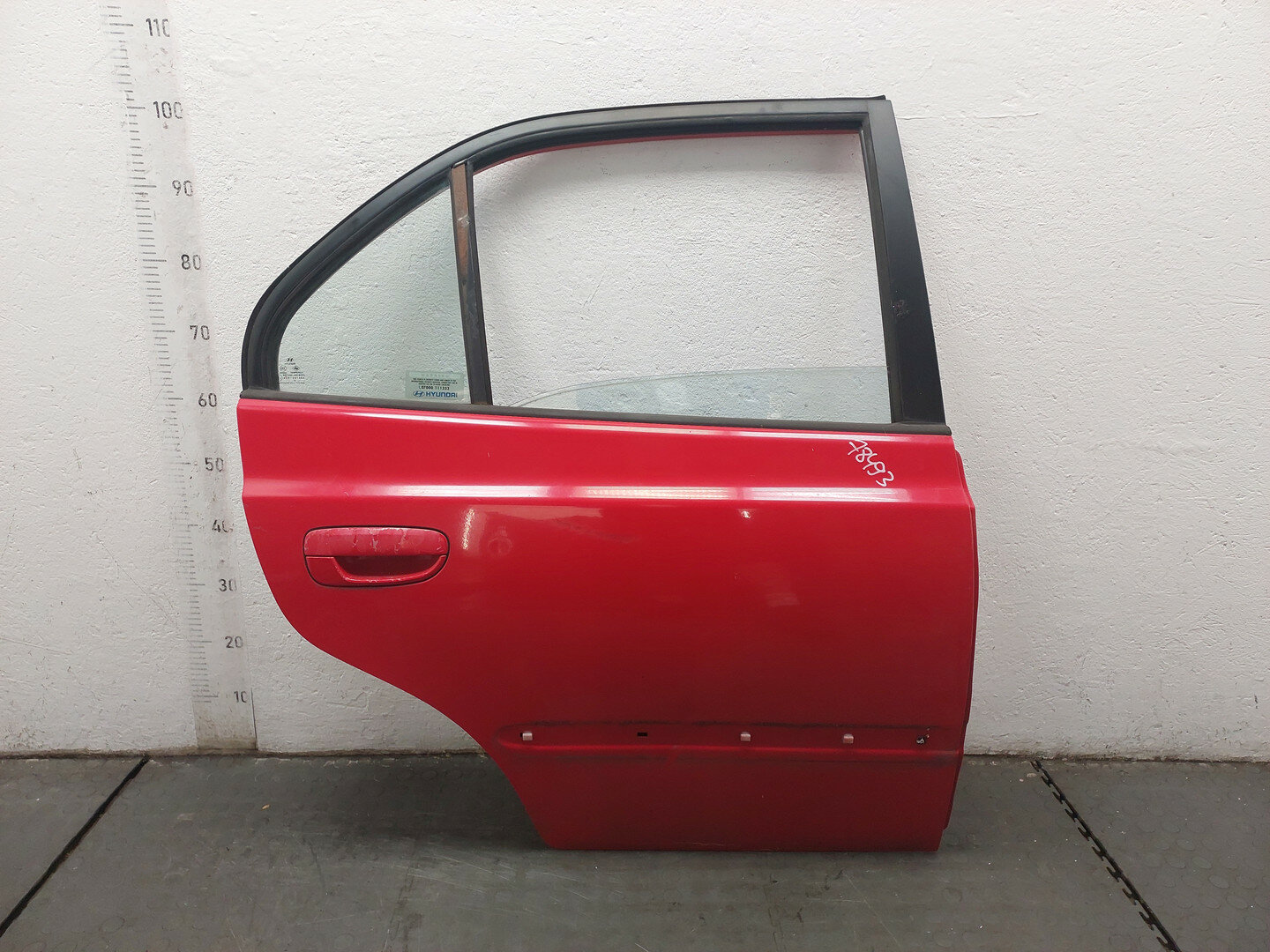 Дверь боковая (легковая) правая задняя Hyundai Accent Б/У