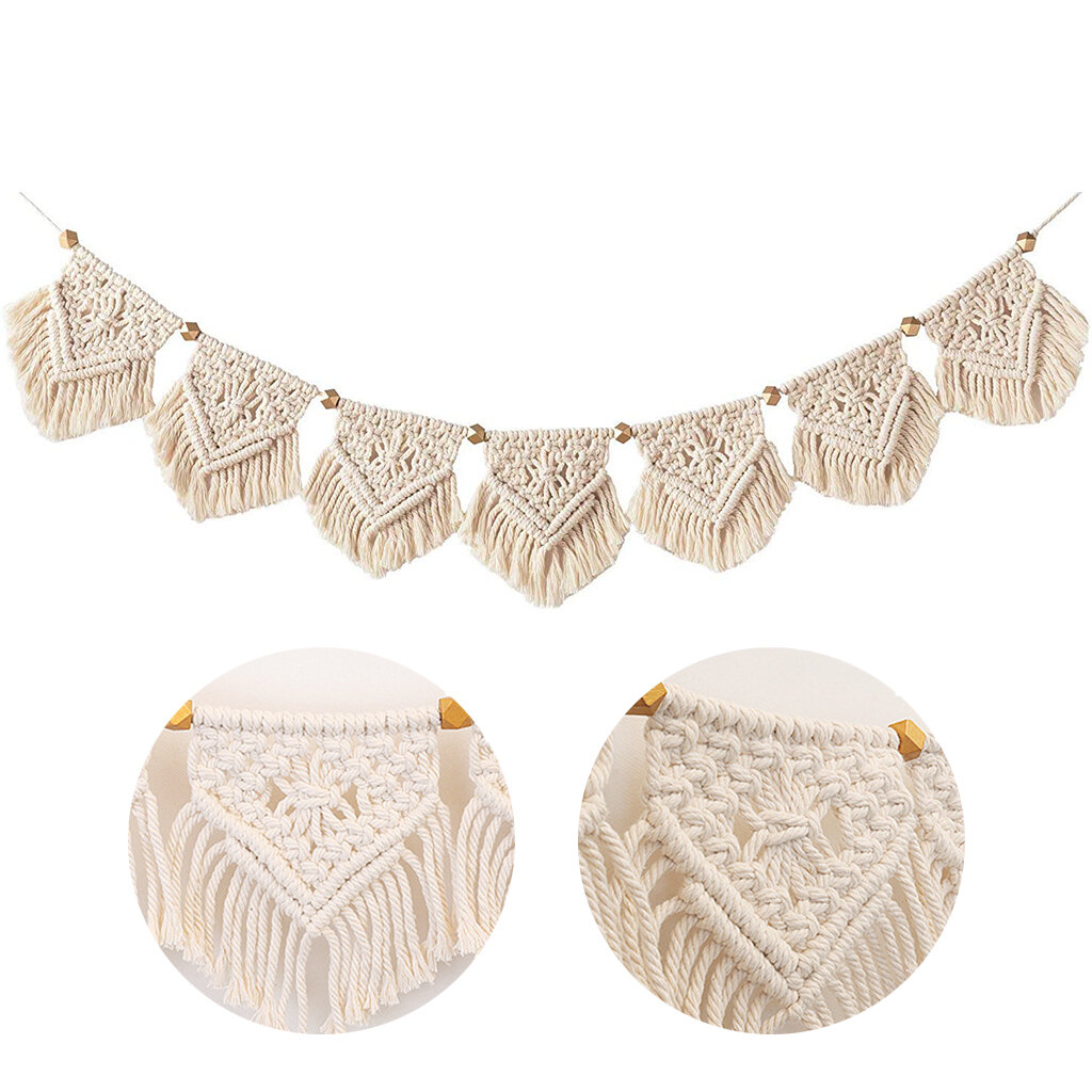 1 украшение домашней стены флагом с кисточкой