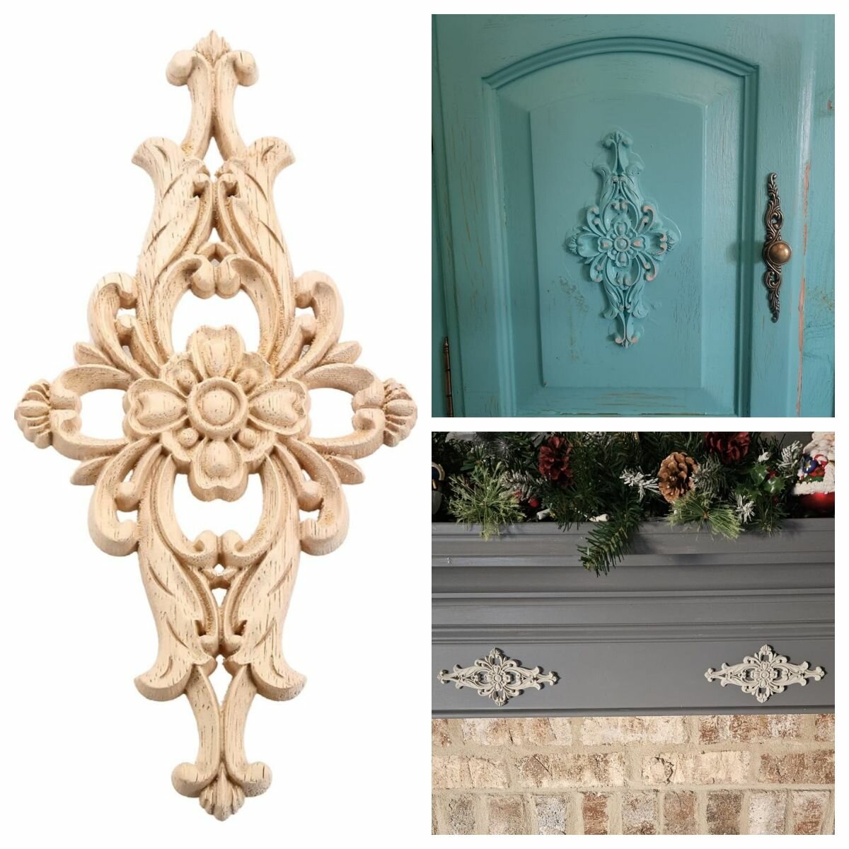 Декор для мебельного фасада 20х40 см, 1 шт.