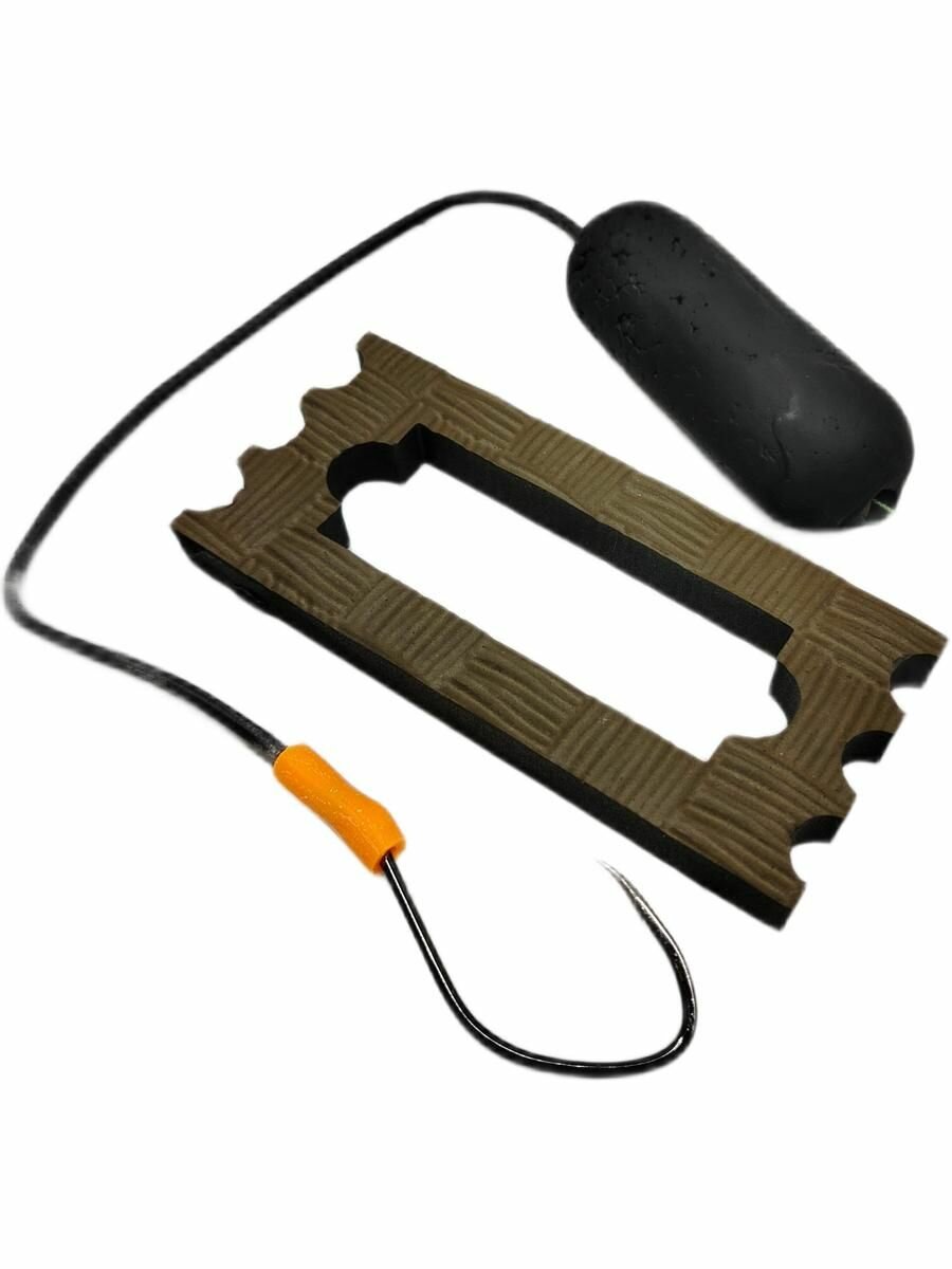 Оснастка для ловли сома с поплавком , крючок 1шт-5/0 длина 100 см-тест100кг-уп.1шт