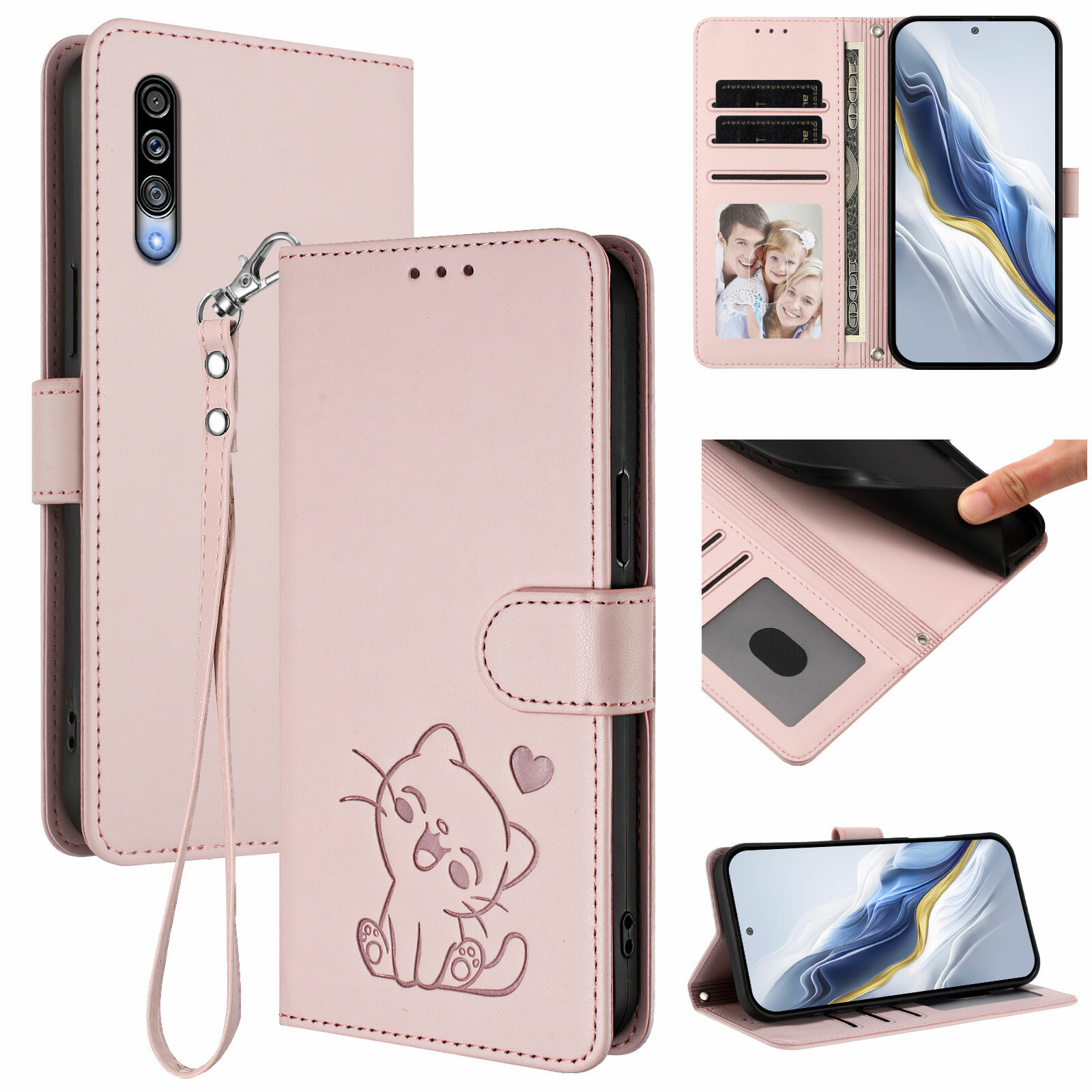 Подходит для Samsung Galaxy A50/A30S/A50S(Самсунг Галакси А50) Магнитные пряжки, кронштейны, сейсмостойкие, новинки, подарки