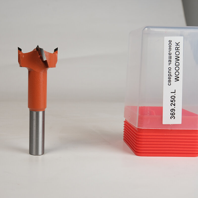 Сверло присадочное чашечное левое WOODWORK D25 L70 S10