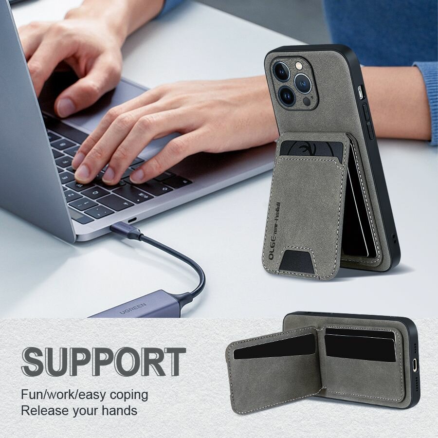 Чехол для Apple iPhone 14 Pro Max (айфон 14 про макс)/Чехол для мобильного телефона в виде бумажника/бумажник