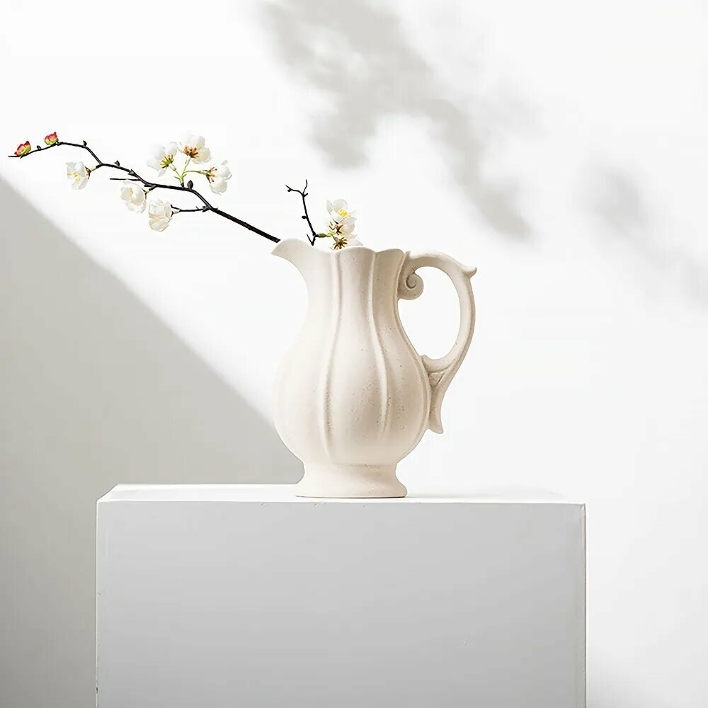 Ваза "Винтаж", 22 см , Керамика, Глина, 1 шт