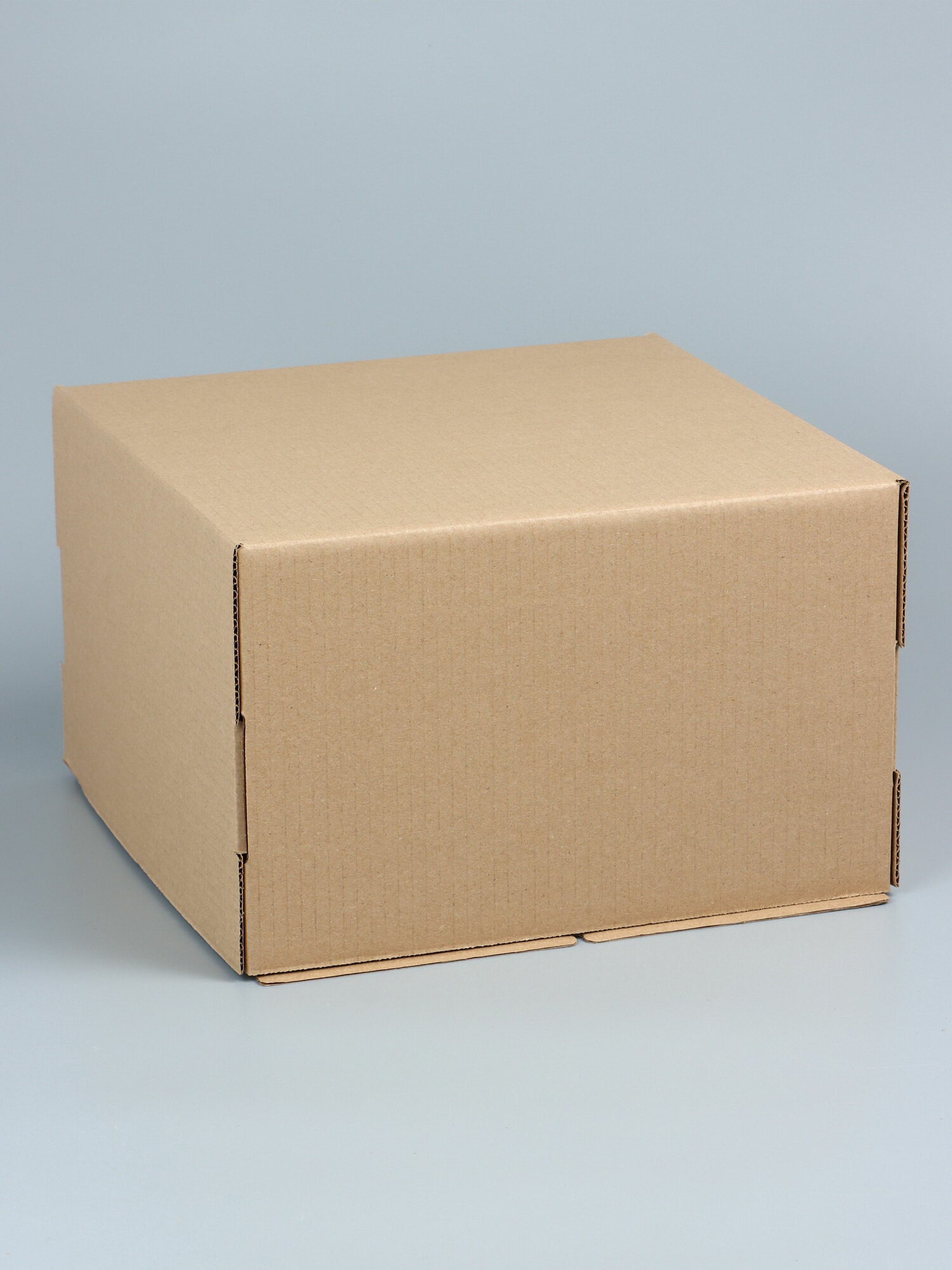 Коробка под торт, крафт, 30x30x20 см, вид: квадратные, вид еды: для десертов, 5 шт.