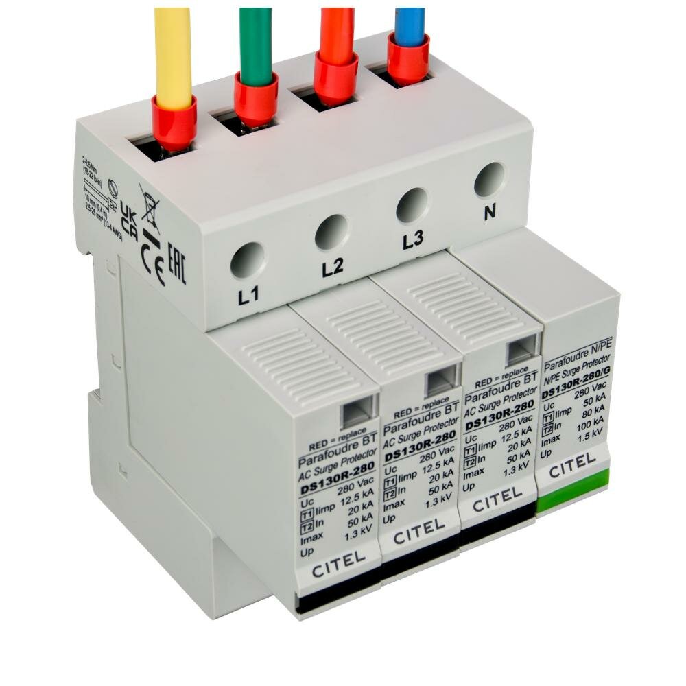 Устройство защиты от импульсных перенапряжений УЗИП CITEL DS134R-280/G (571124)