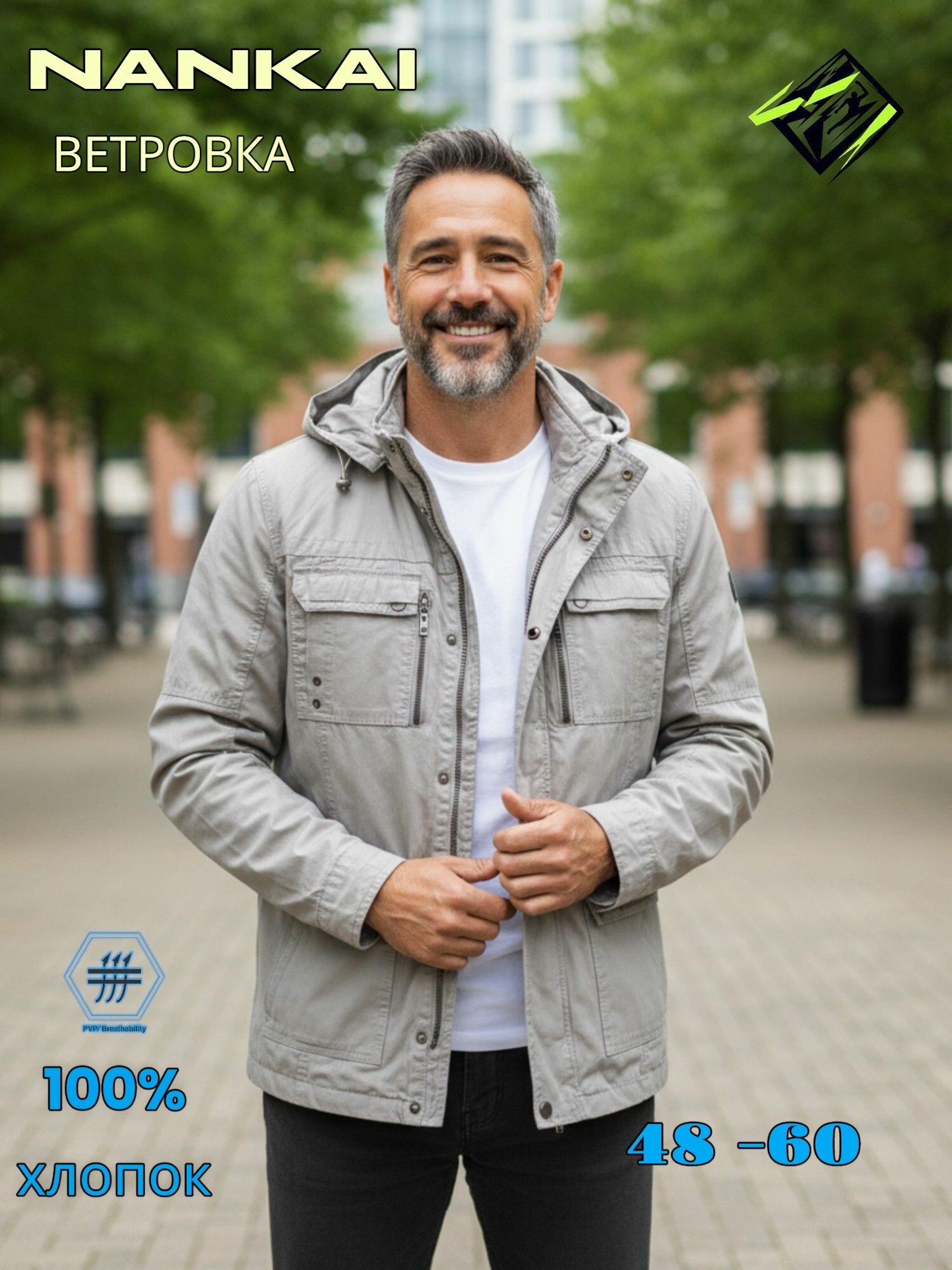 Ветровка Весна-лето 2025