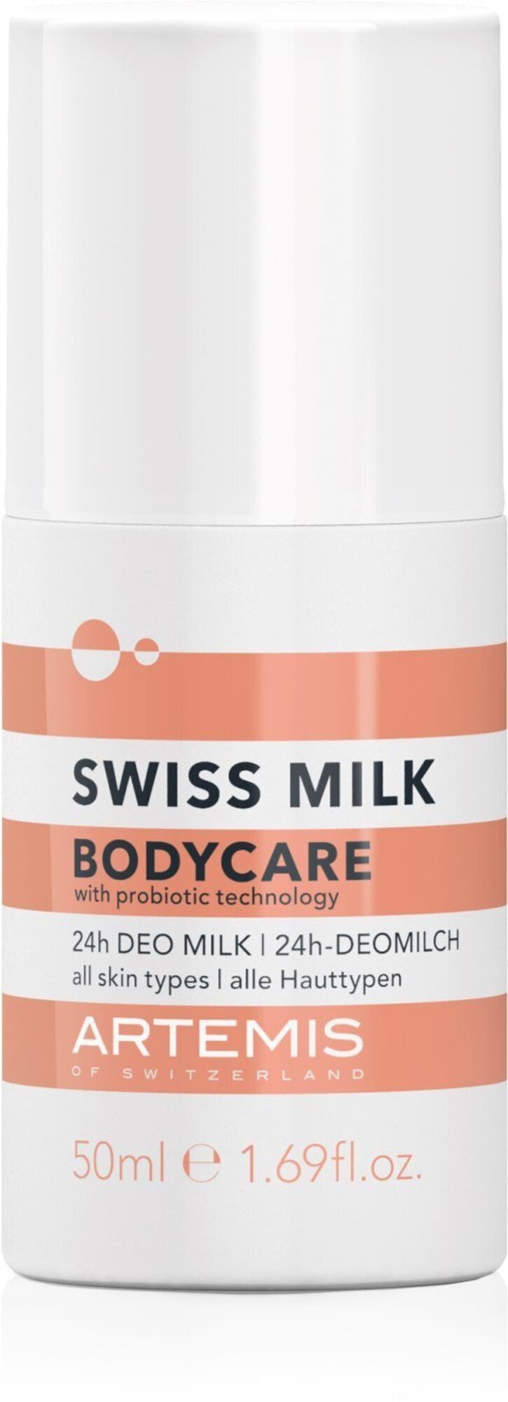 Дезодорант кремовый Artemis SWISS MILK Bodycare, объем 50 мл