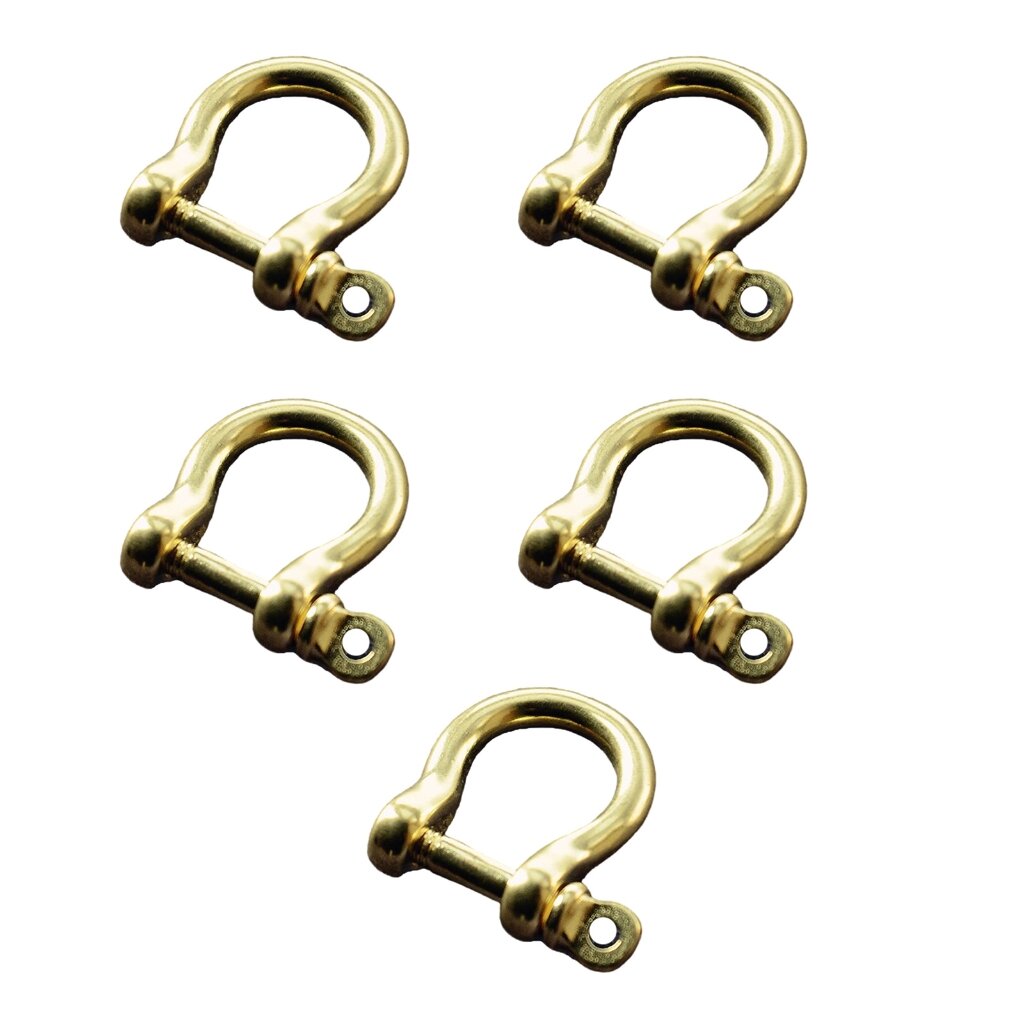 Brass Horse Shoe Closures for Apparel Bags DIY Crafting Projects