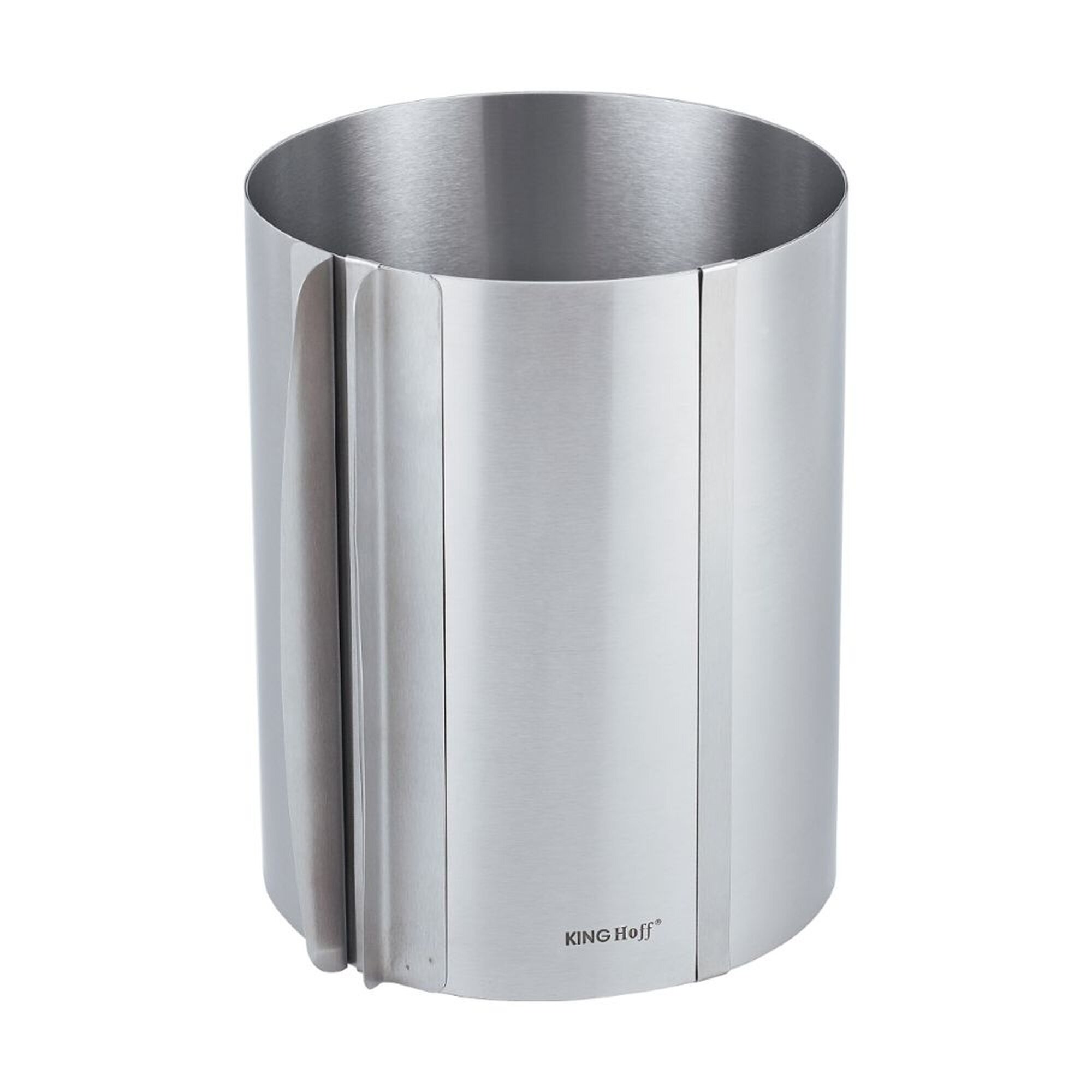 Кольцо Kinghoff КН-1794, для торта, нержавеющая сталь, регулируемое, серебристое