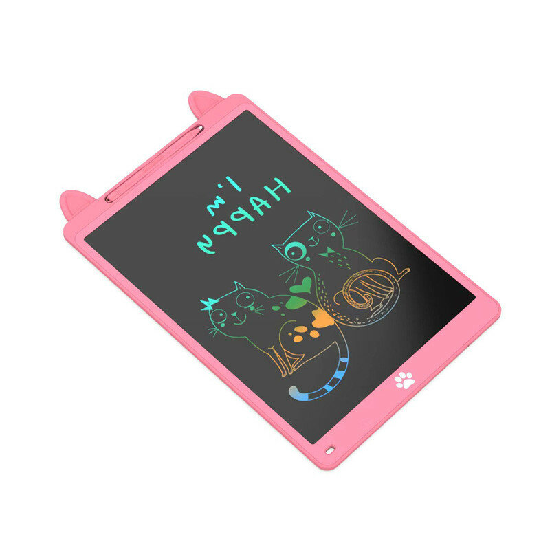 Tablet lcd 16 дюймов durable for kids creative drawing and writing bear blue