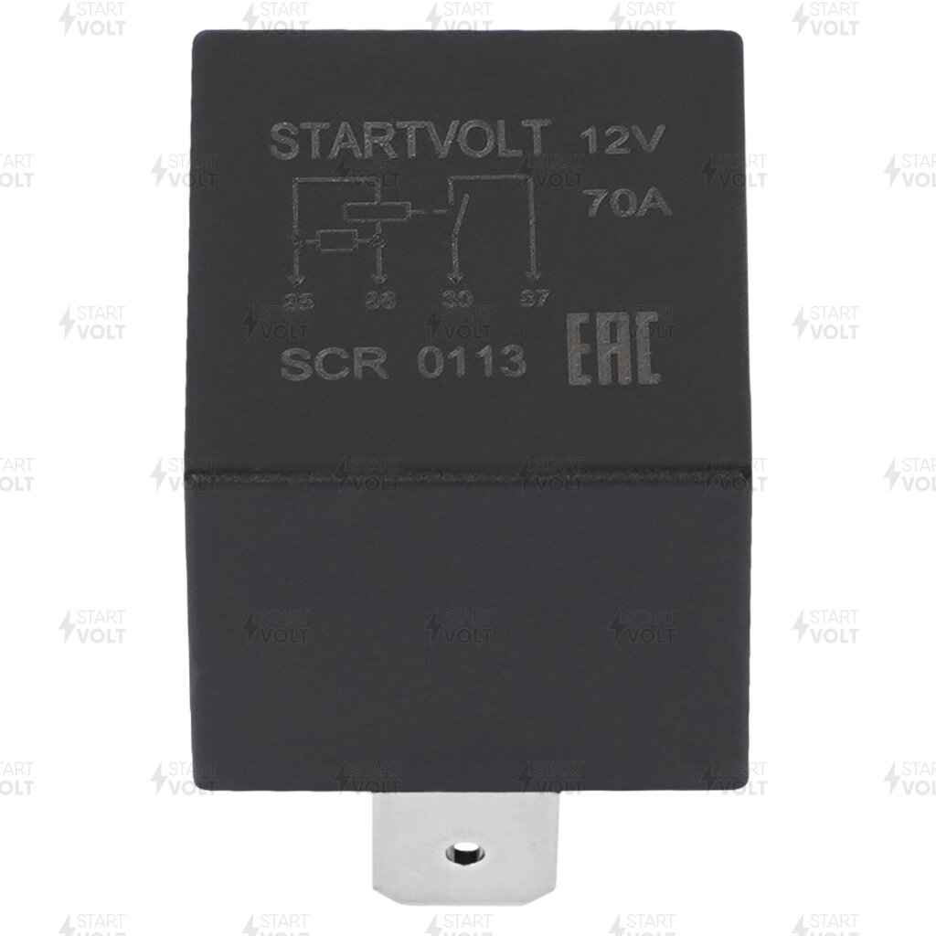 Реле 12V 70A 4 контакта STARTVOLT SCR 0113