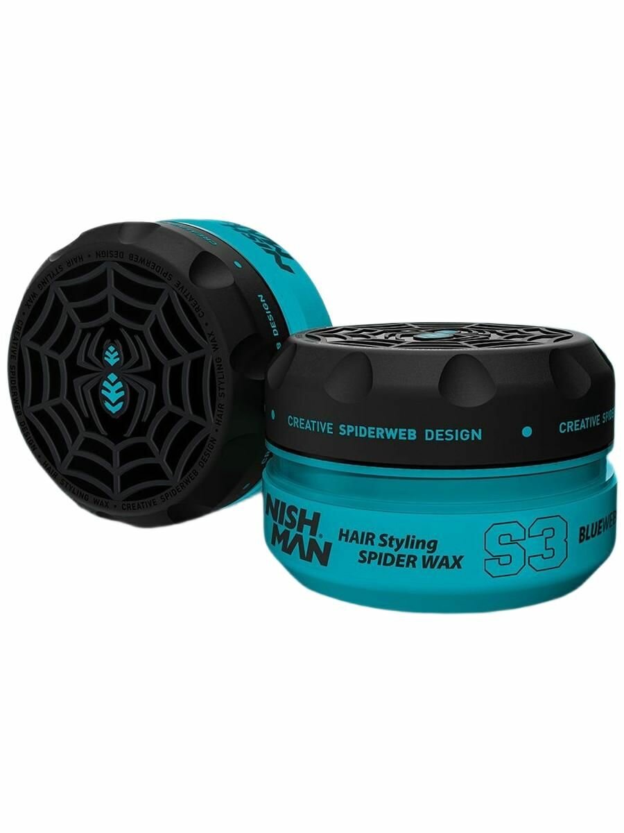 NISHMAN Воск-паутинка для волос сильная фиксация S3, 100 мл
