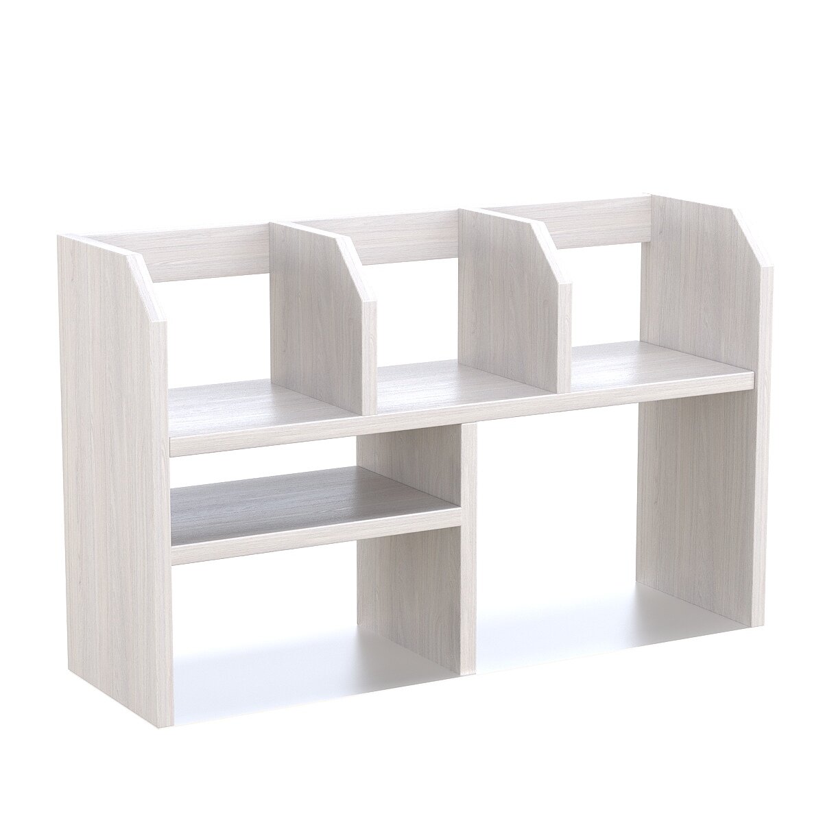 Полка настольная Вектор №24, Ясень Анкор светлый - U31104. Производитель товара - компания ТОБ.