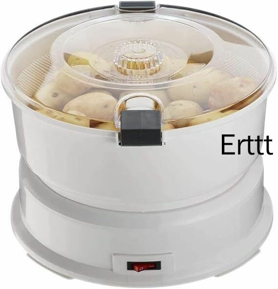 Картофелечистка электрическая белый Картофелечистка электрическая