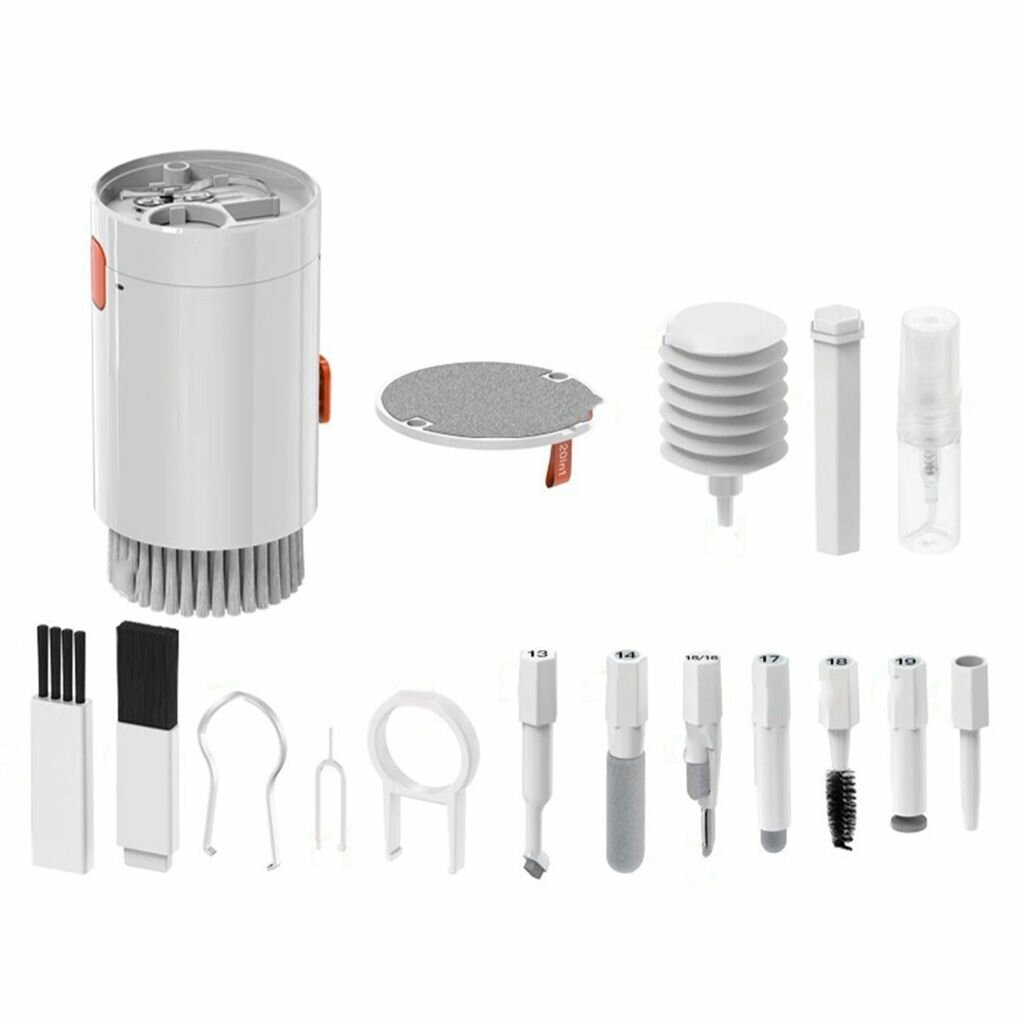 Чистящий набор для электроники,20 в 1 комплект очистки компьютера, многофункциональный цифровой