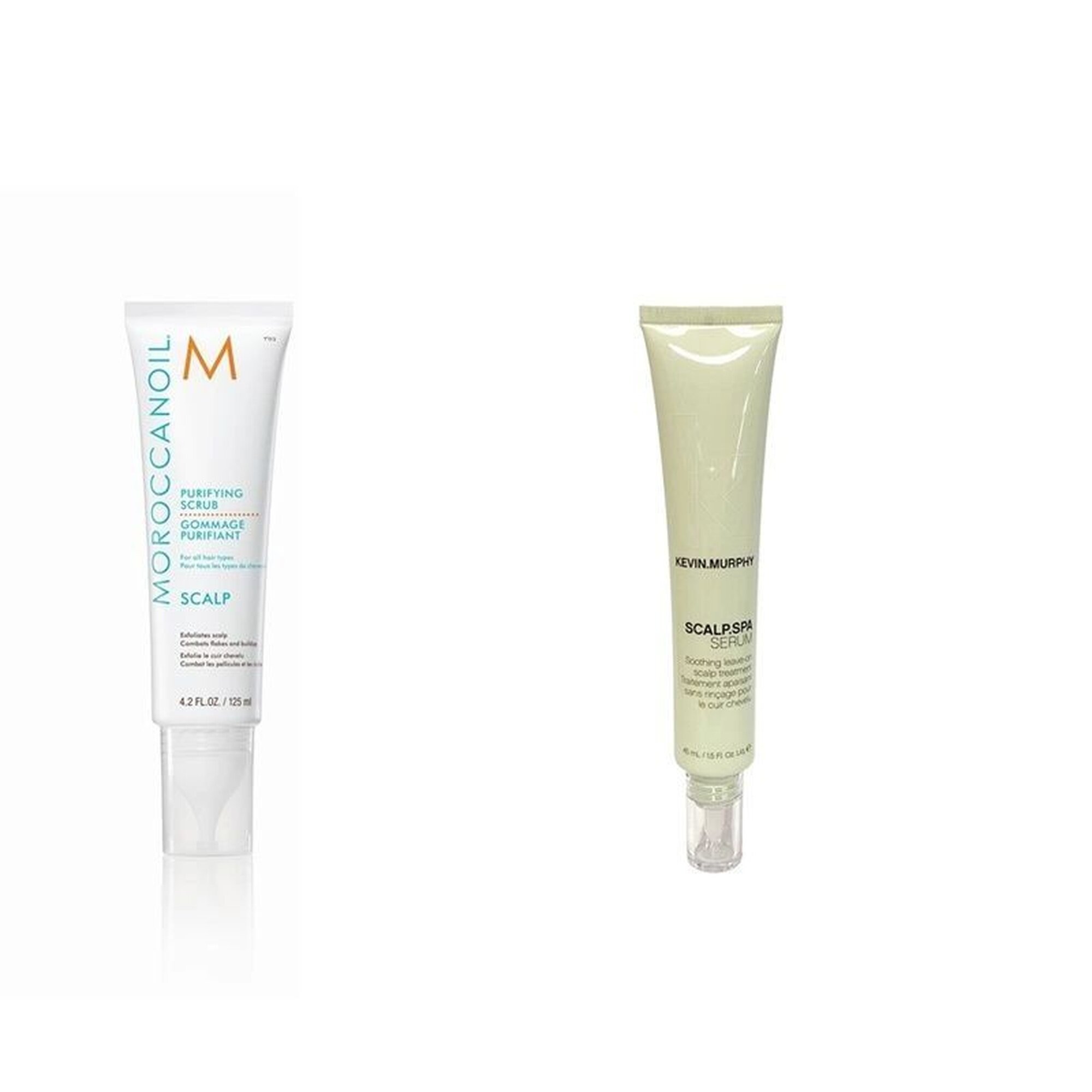 Набор для волос KEVIN.MURPHY Scalp Purifying, очищающий скраб и сыворотка, 125мл+45мл