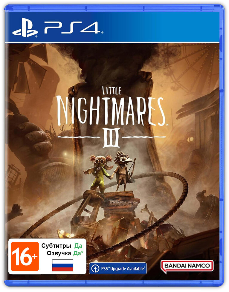 Little Nightmares III (PlayStation 4, Русская версия) / Игра на диске PS4 / Little Nightmares 3