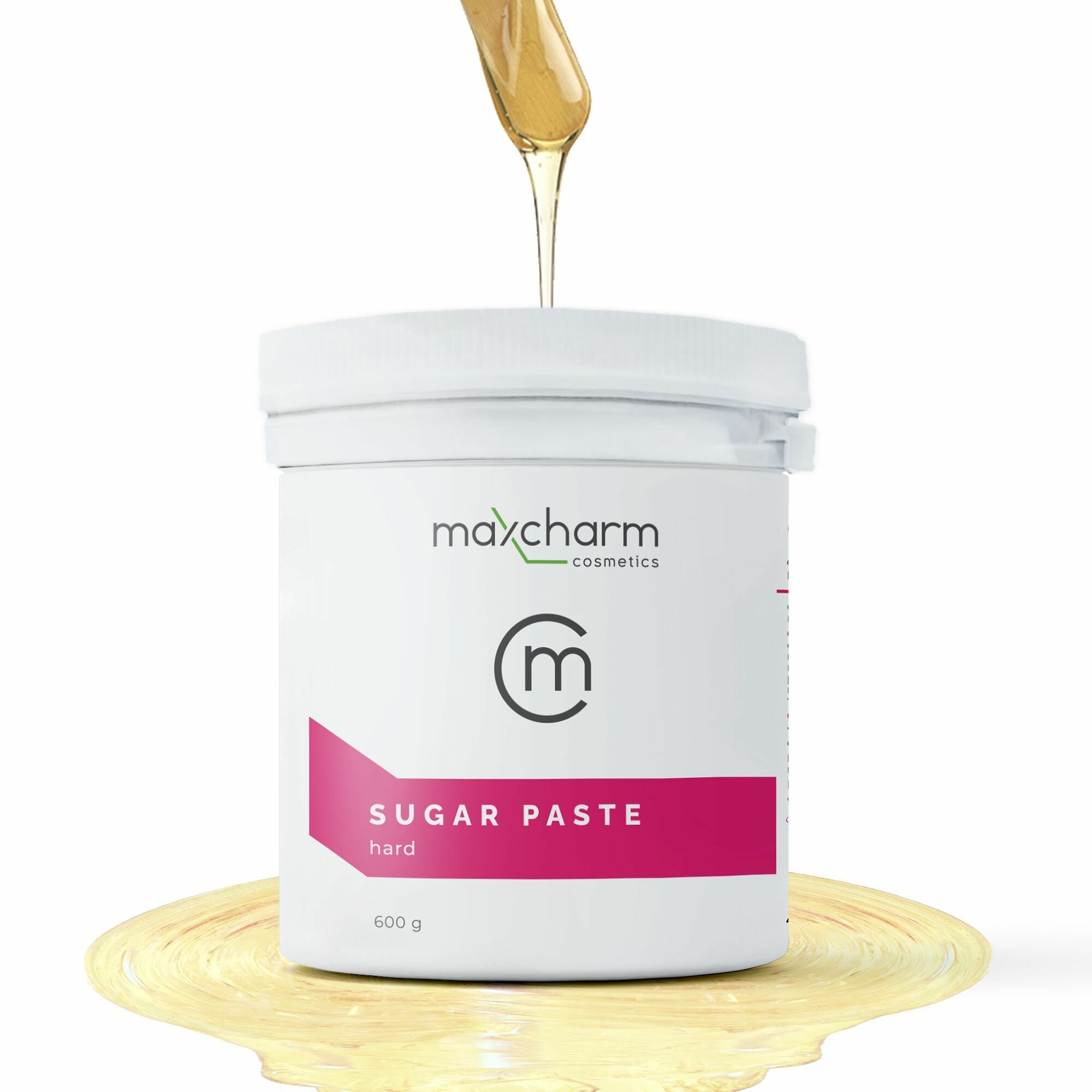 Сахарная паста для шугаринга Плотная MAXCHARM Sugar paste Hard, 600 гр