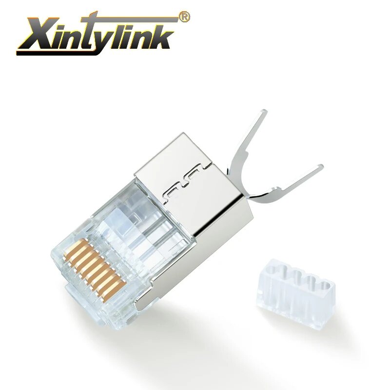 Xintylink разъем RJ-45 Cat7/Cat8 50pcs