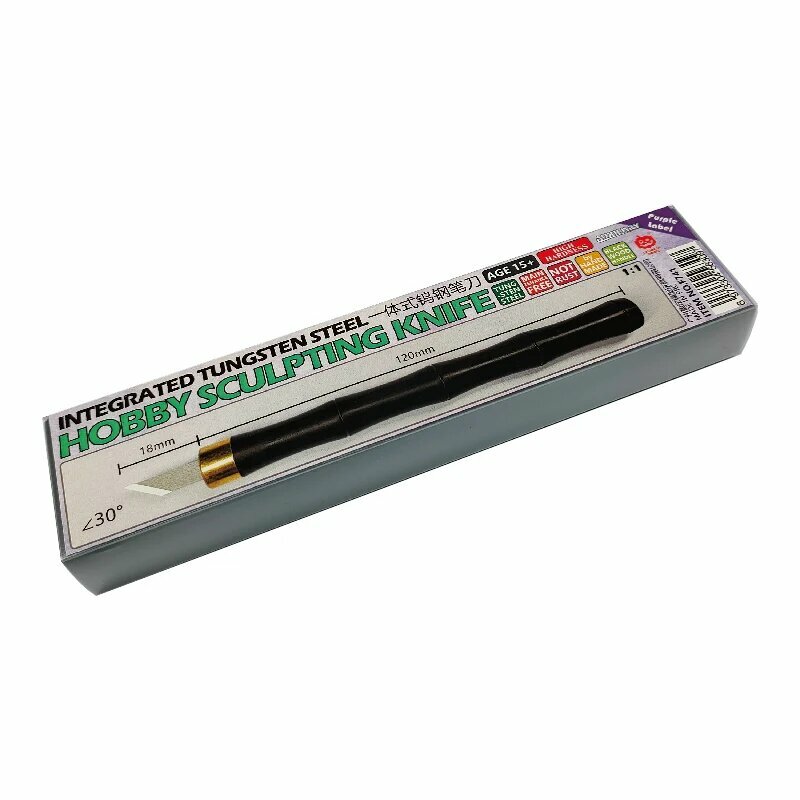 Модель CALABAZA F741-F743 Встроенный нож для хобби Модель Ремесленные инструменты для сборки модели Инструмент для резьбы DIY Резак