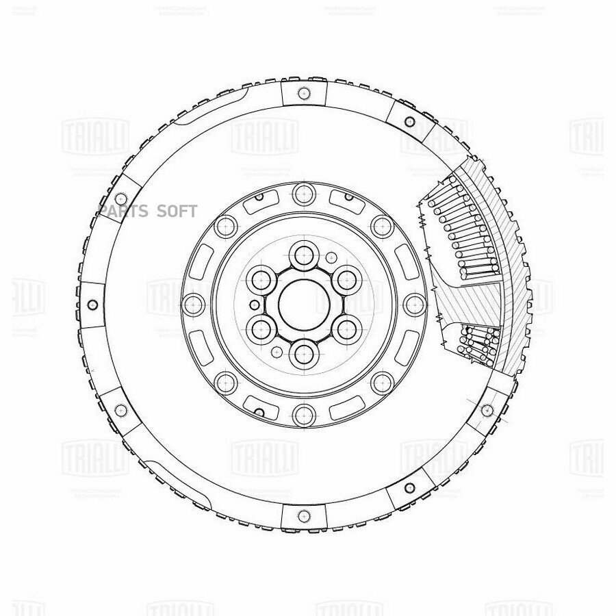 TRIALLI FW2703 Маховик ()