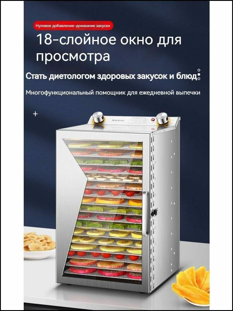 Сушилка для овощей и фруктов/дегидратор зефира Libhof FDM6-1811