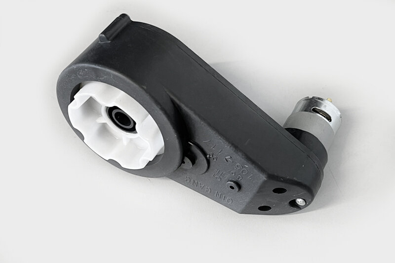 Редуктор с мотором DL550-C 12V 45W 12000rpm усиленный, с подшипниками для электромобиля