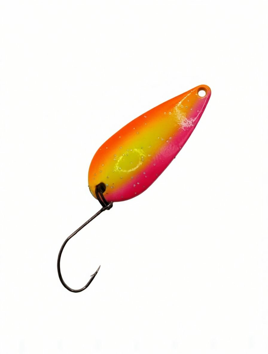 Блесна FOREST PAL Limited 35 мм UV 3.8 г воблер-блесна для щуки, окуня, судака и жереха