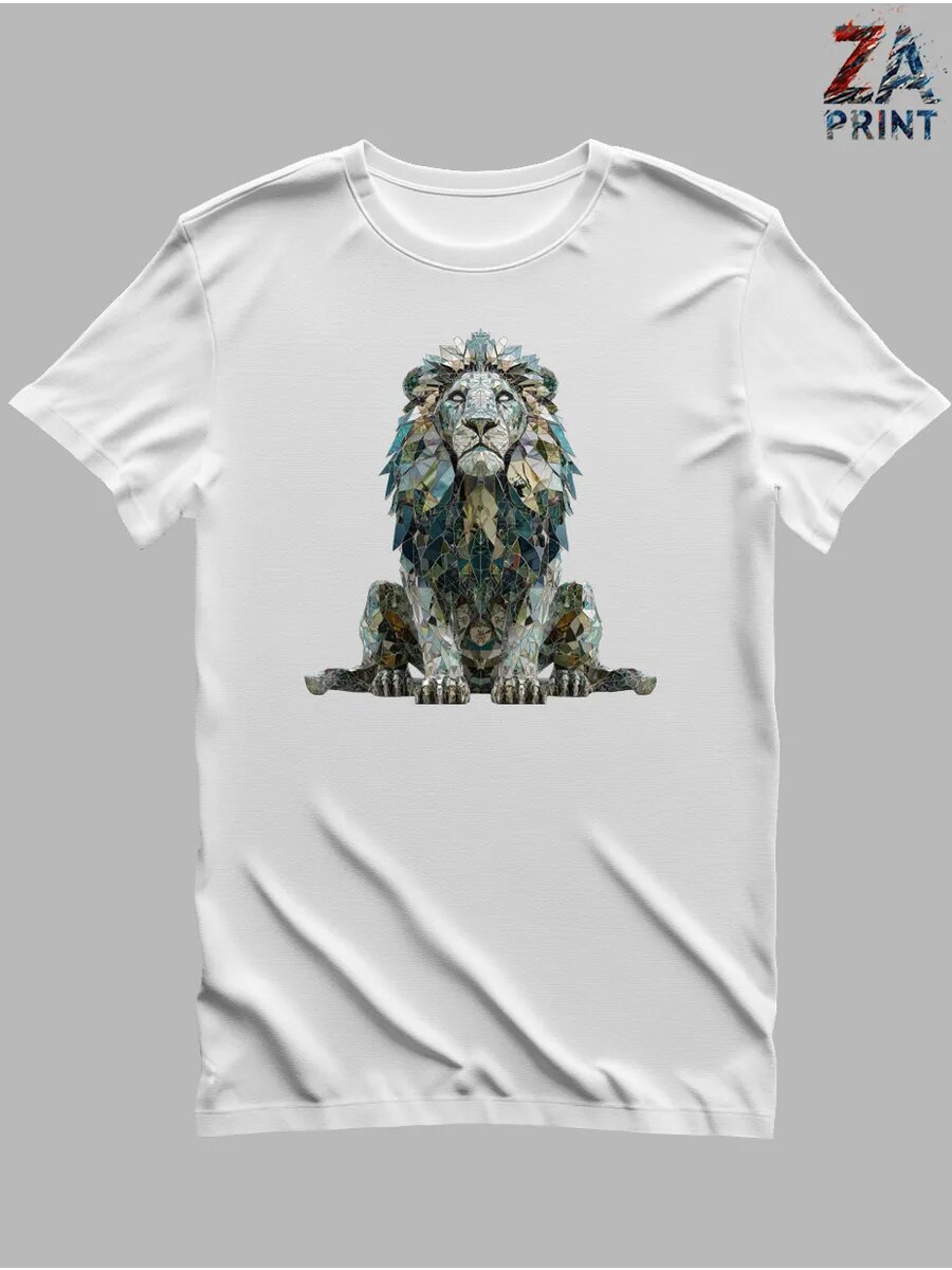 Футболка лев