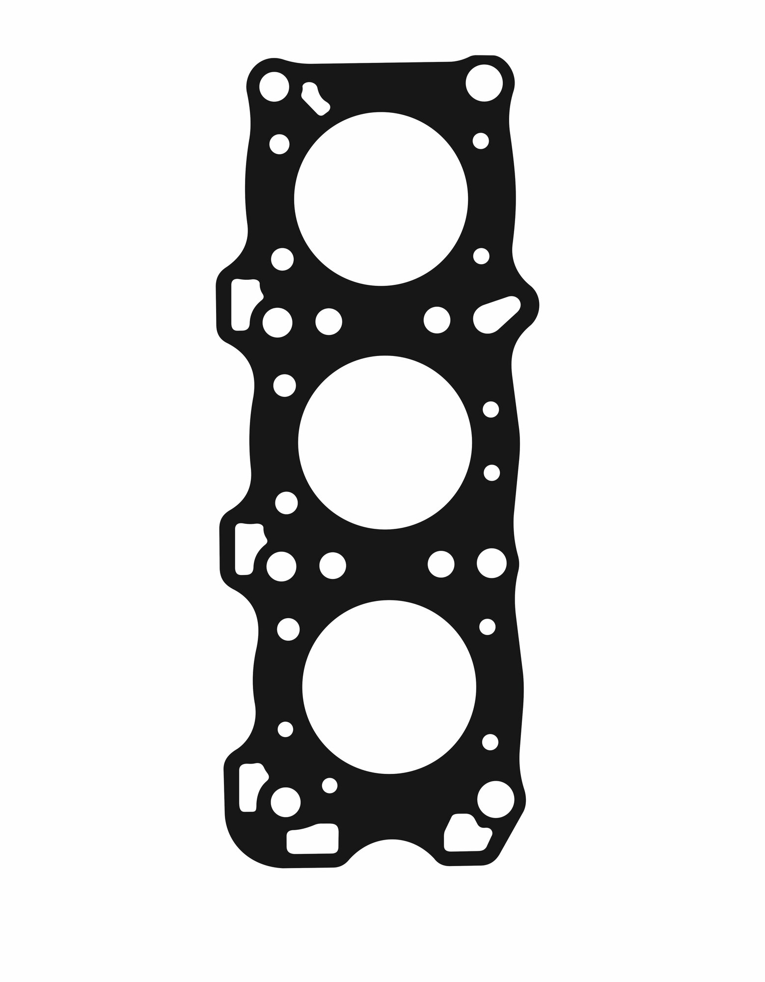 Прокладка ГБЦ для автомобилей Mitsubishi Diamant 6G71 (MD147241)