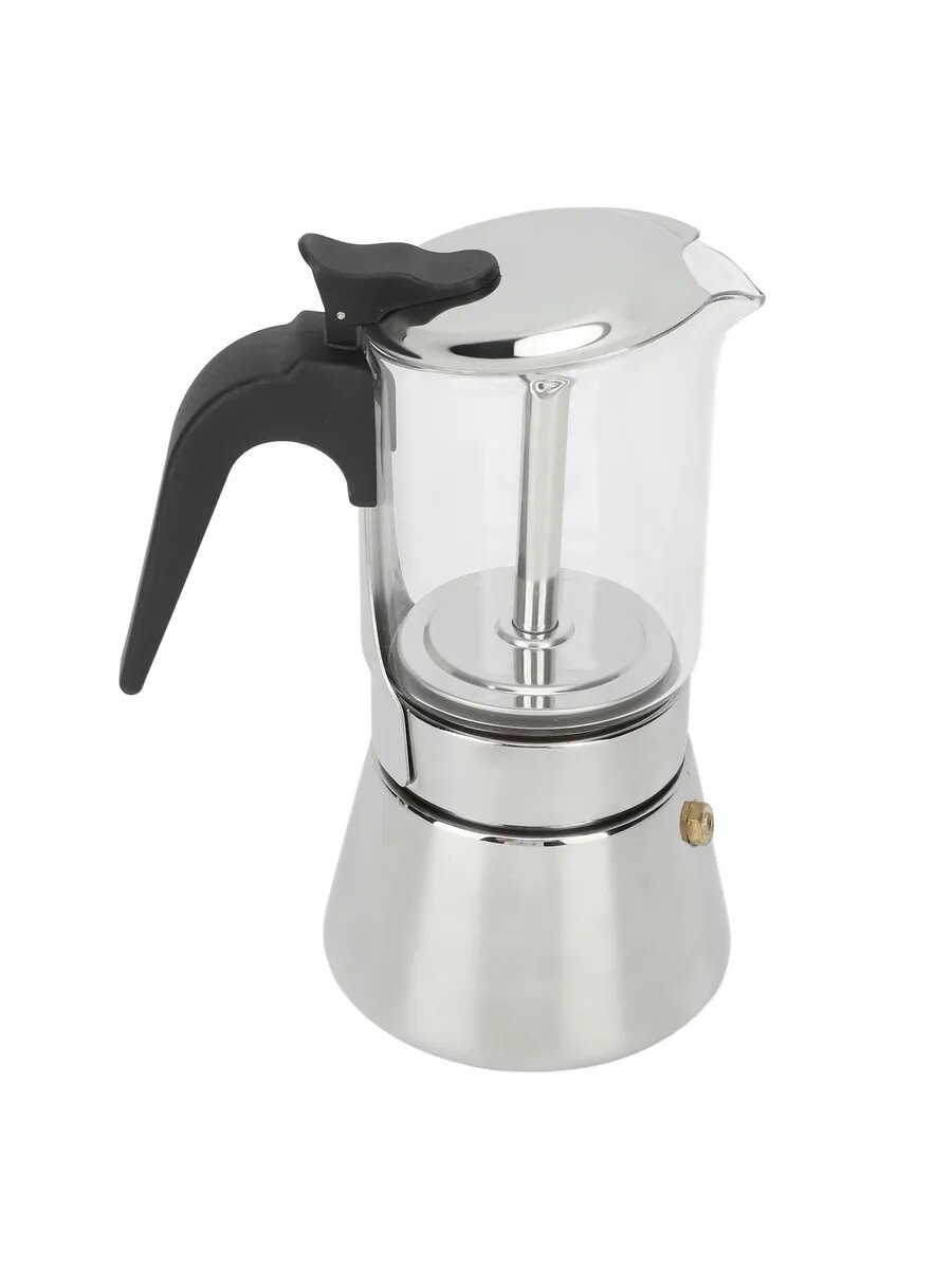 Кофейный горшок Moka с видимым корпусом Кофеварка Greca из