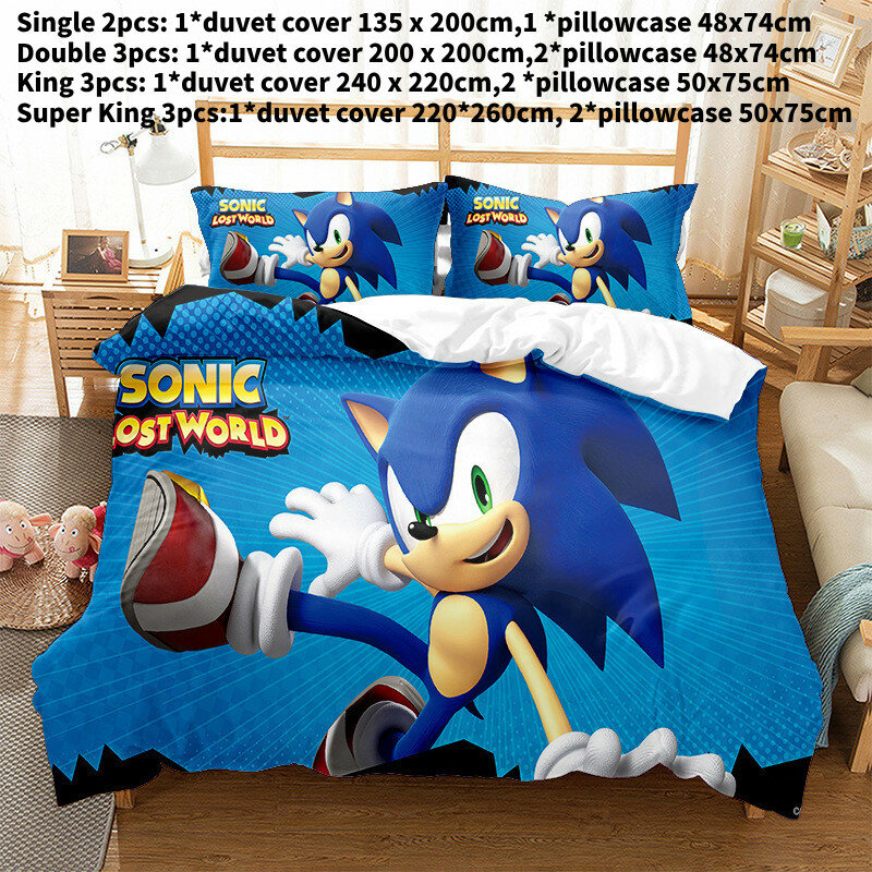 Набор постельного белья и наволочек ежик с экологичной окраской для детей 135 200 см