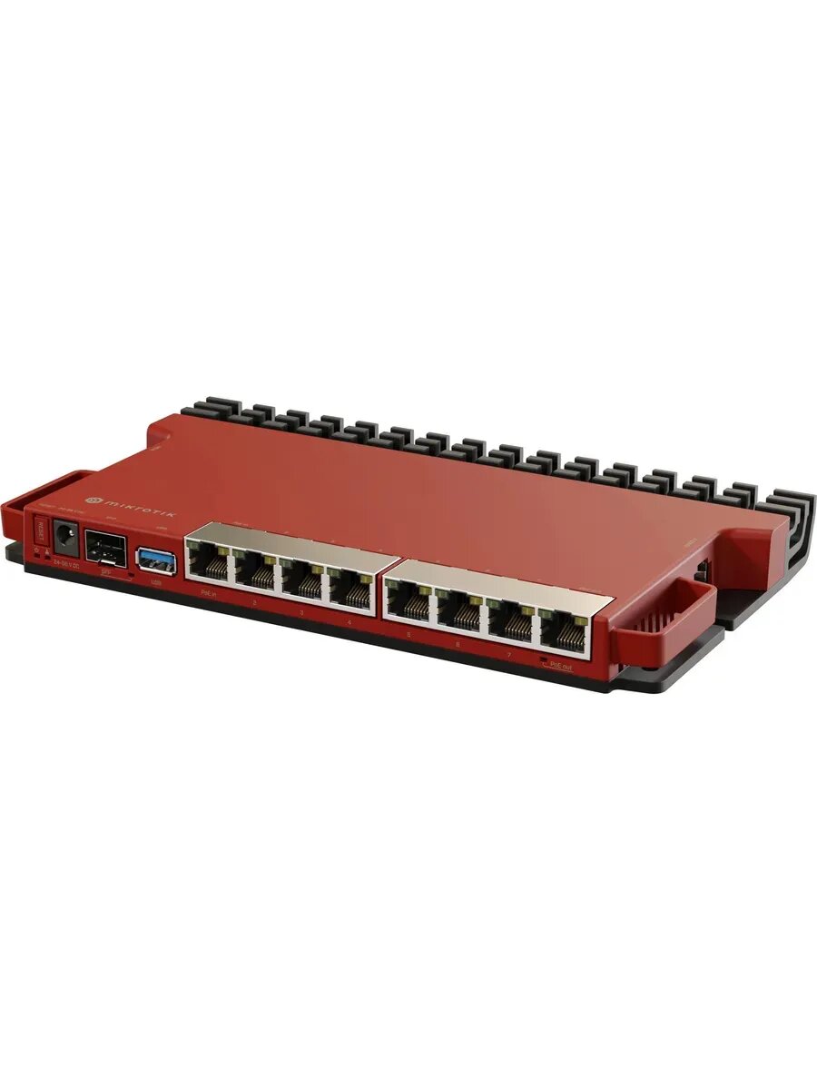 Коммутатор L009UiGS-RM (L2) 8x1Гбит/с 1SFP 1PoE управляемый