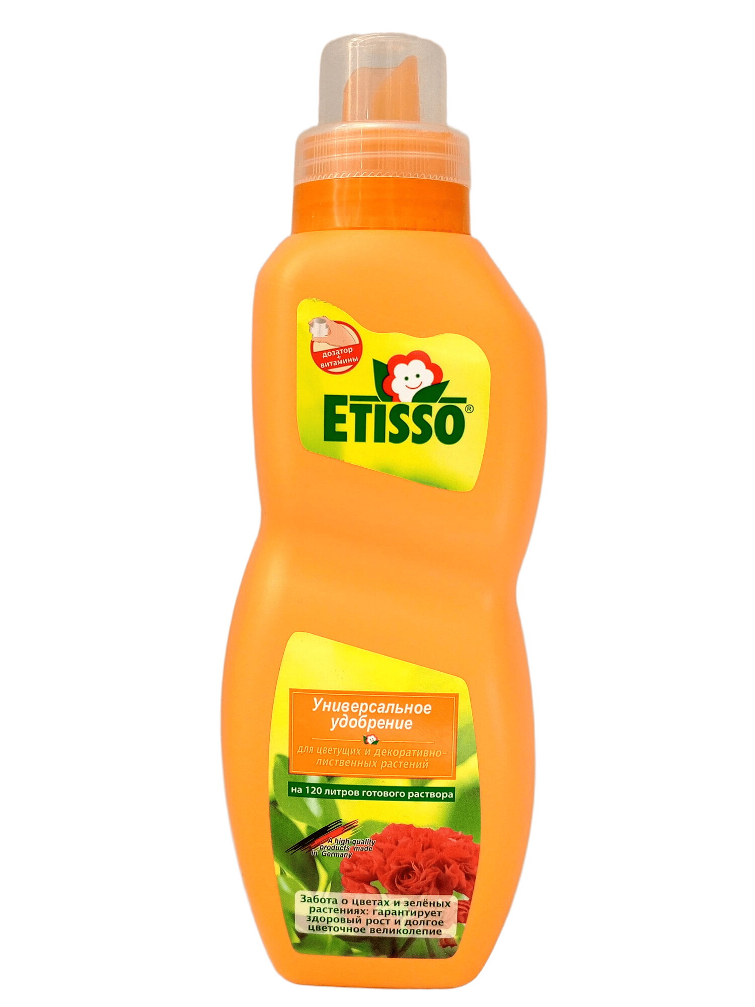 ETISSO (этиссо) Удобрение универсальное для цветущих декоративно-лиственных растений, 800 мл (Германия)