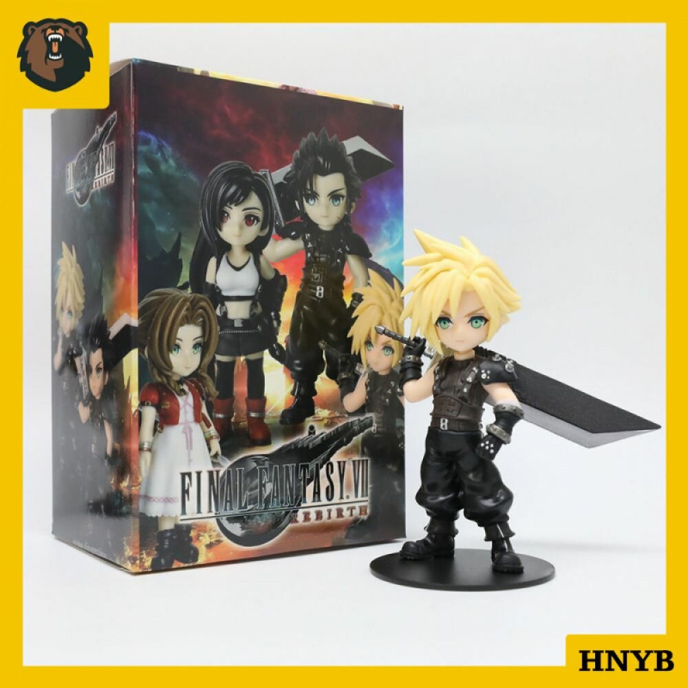 Фигурка Последняя фантазия VII Клауд Страйф / Final Fantasy VII Rebirth Cloud Strife подарок для фаната (11 см)