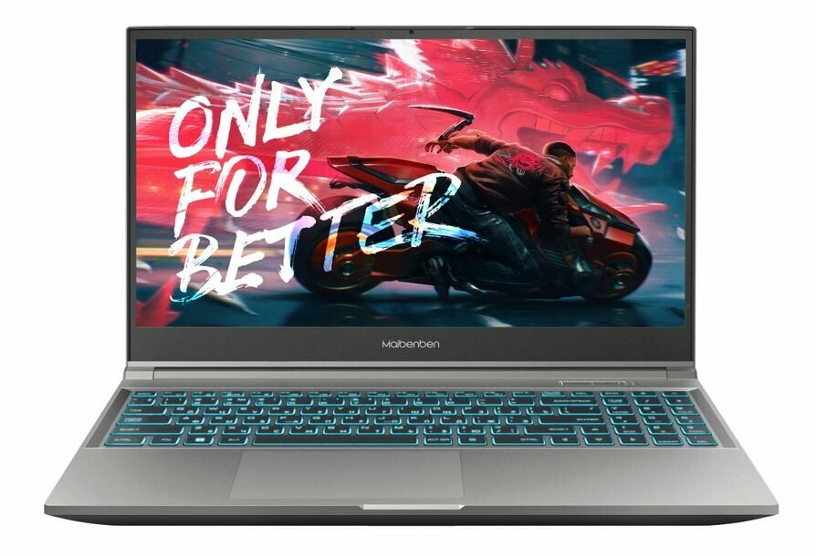 15.6" Ноутбук Maibenben X558 (X558FSFCLGRE0) серый - 1920x1080, IPS, AMD Ryzen 7 5800H, ядра: 8 х 3.2 ГГц, 16 ГБ, SSD 512 ГБ, GeForce RTX 3060 для ноутбуков - 6 ГБ, Linux