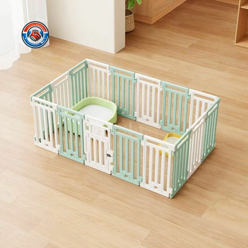 Пластиковый вольер для собак и щенков, модульное ограждение для кроликов и мелких животных, прочный легкий вольер простой установки и мытья, экологичный сборный вольер для дома и улицы