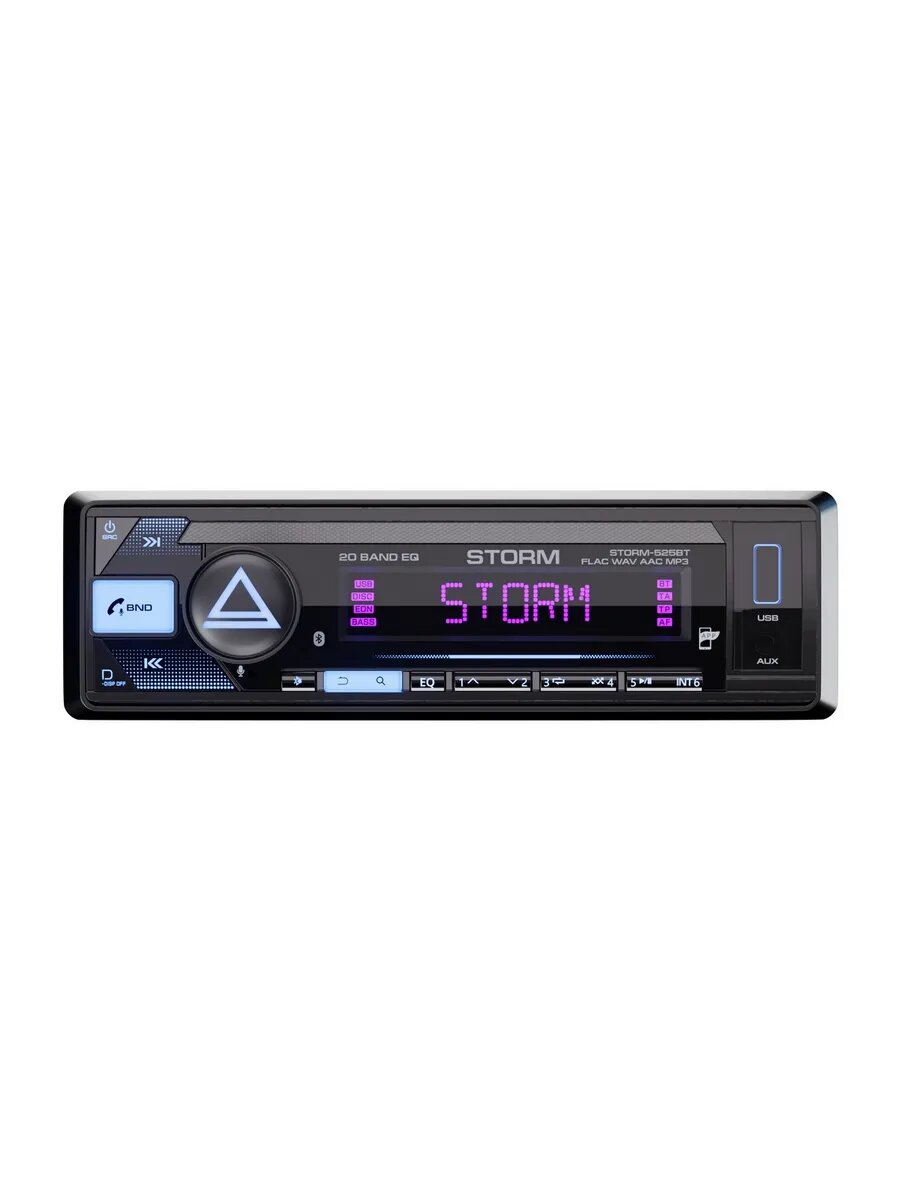 Магнитола автомобильная STORM-525BT Bluetooth USB