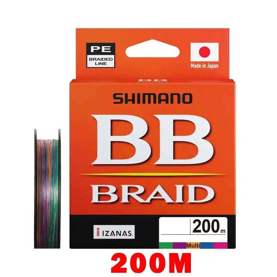 2025 SHIMANO 4-прядная леска BB BRAID 150 м/200/300 X4 PE плетеная леска, сделанная в Японии, высокая прочность и мягкая