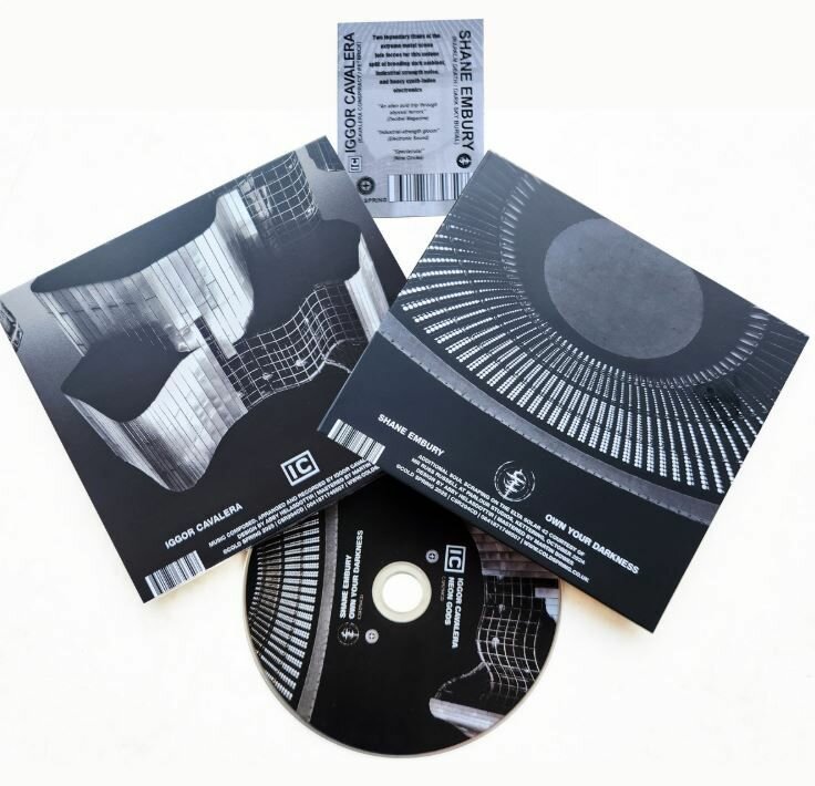 Фирменное издание Iggor Cavalera/Shane Embury - Neon Gods/Own Your Darkness CD
