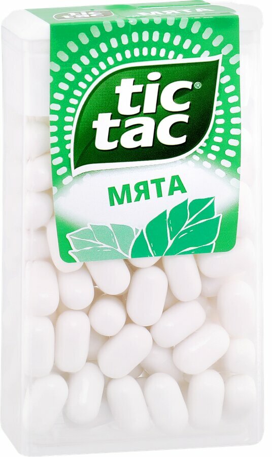 Драже TIC TAC Мята, 49г — фото 1