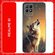 Силиконовый чехол на Realme 8i / Реалми 8i с принтом "Воющий волк"